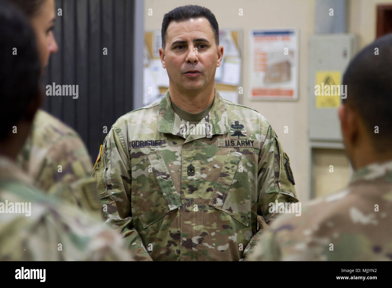 The Adjutant General Directorate Sergeant Major, Sgt. Maj. Raymond ...
