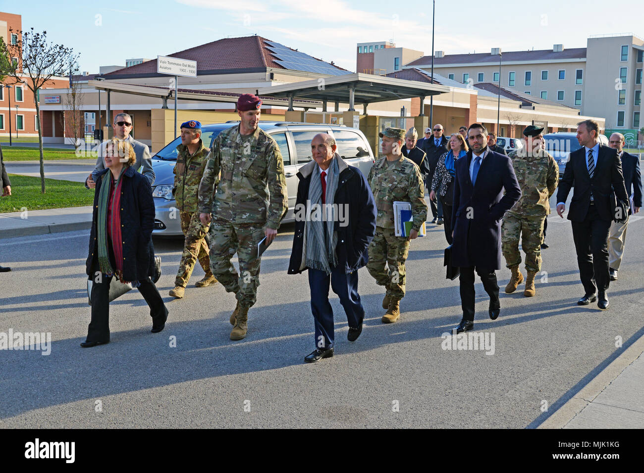 U.S. Ambassador to Italy Lewis Eisenberg visited with leaders from U.S ...