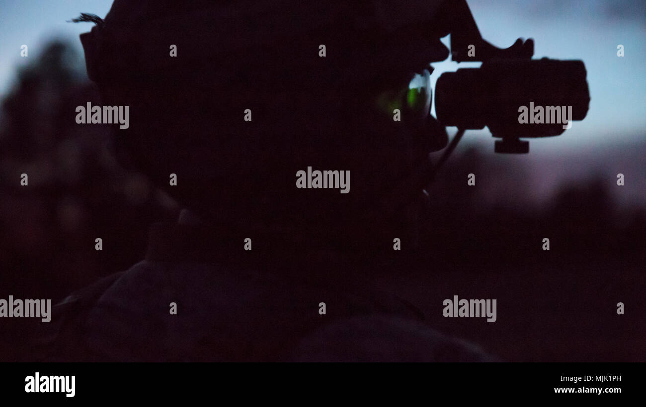 U.S. Marines with Company F., 2nd Battalion, 8th Marine Regiment ...