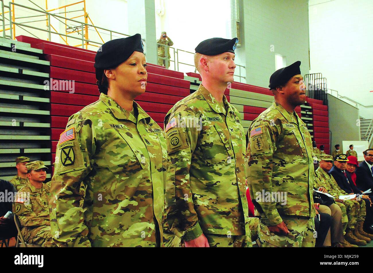 Incoming Command Sgt. Maj. Lisa M. Haney, 23rd Quartermaster Brigade ...