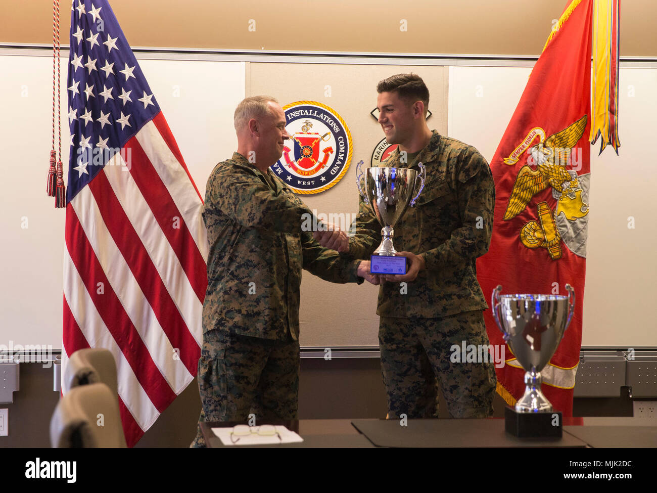 U. S. Marine Corps Brig. Gen. Kevin J. Killea, commanding general ...