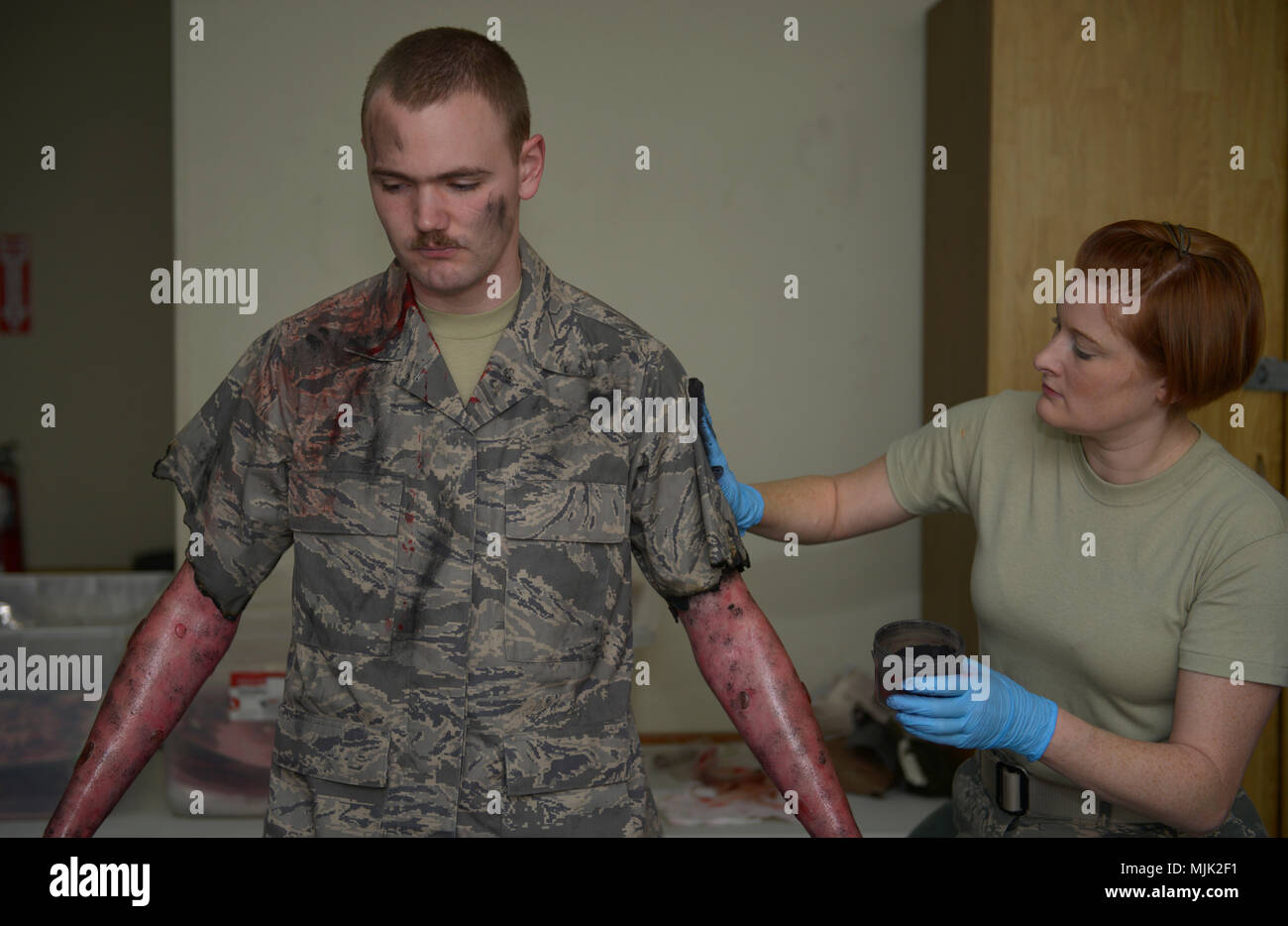 U.S. Air Force Tech. Sgt. Misty Werth, 51st Medical Support Squadron ...