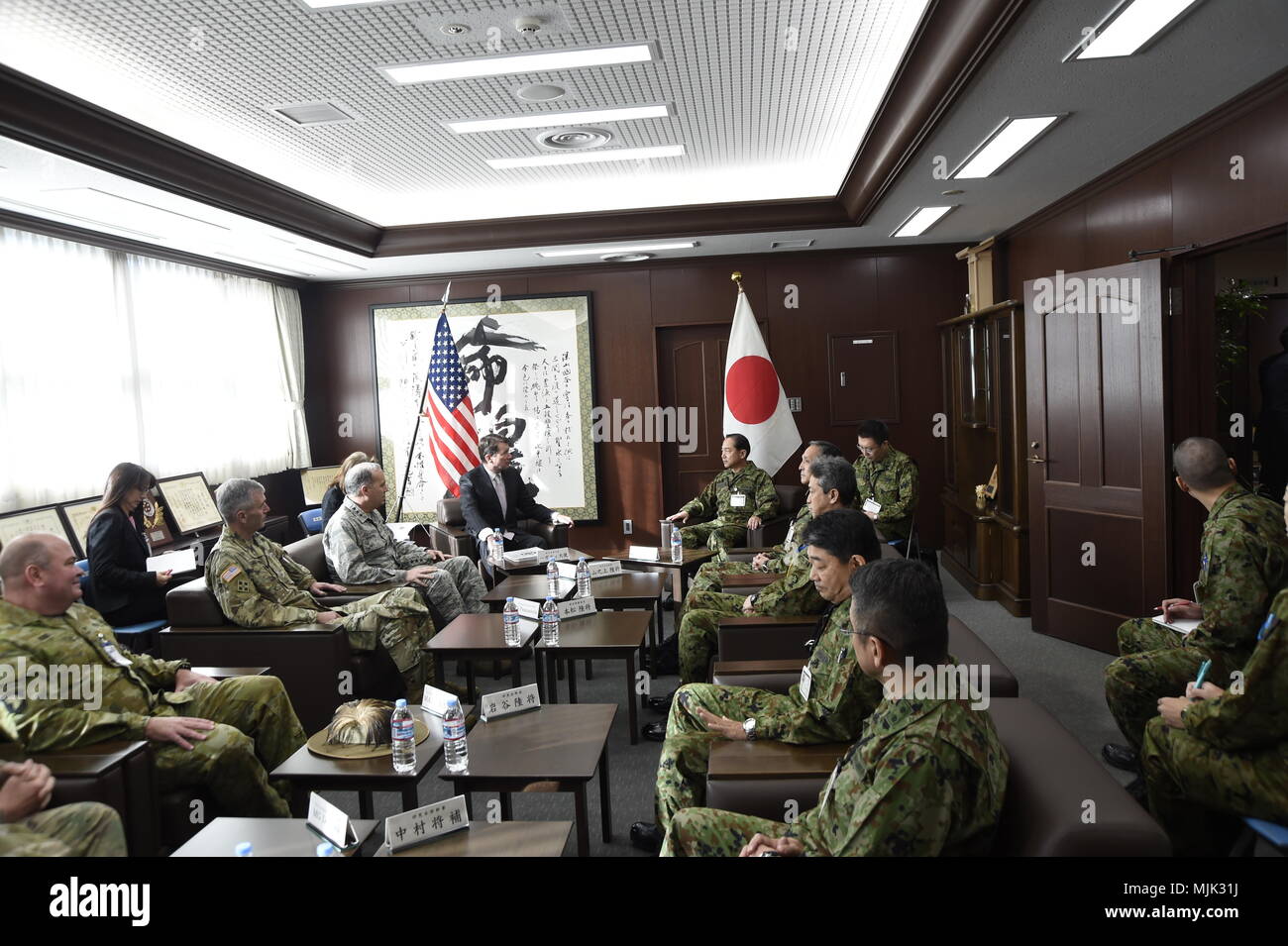 CAMP SENDAI, Japan – U.S. Ambassador to Japan William F. Hagerty IV met with Gen. Koji Yamazaki ...