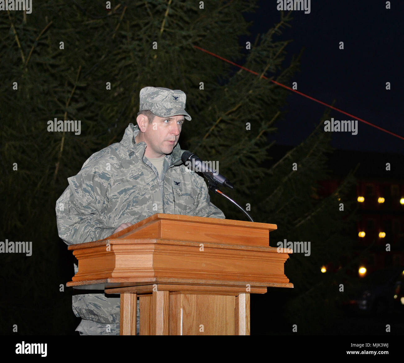 U.S. Air Force Col. Christopher Amrhein, 100th Air Refueling Wing ...