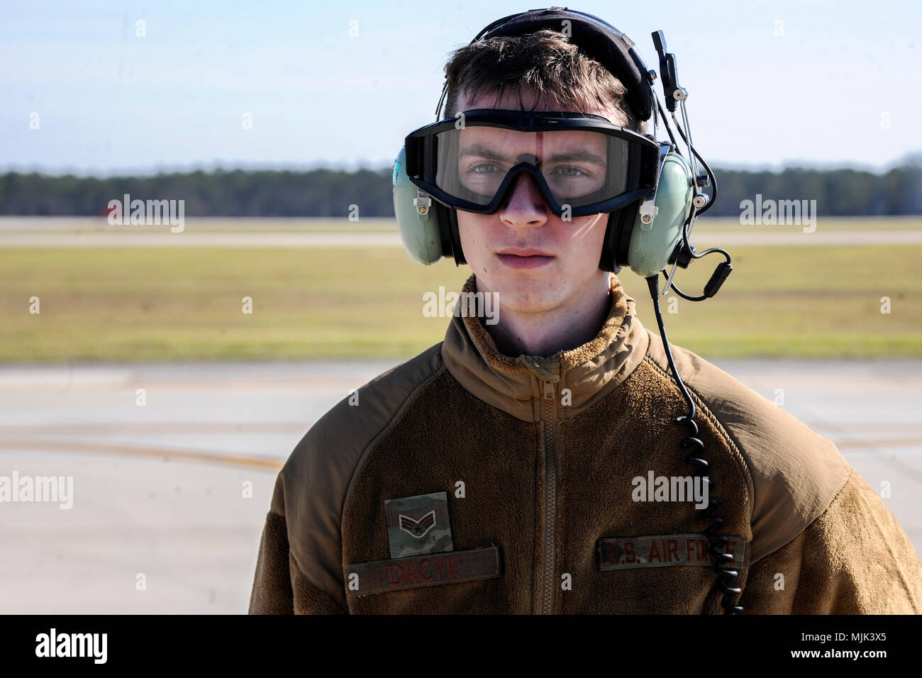 Senior Airman Nicholas Dacyk, 723d Aircraft Maintenance Squadron ...