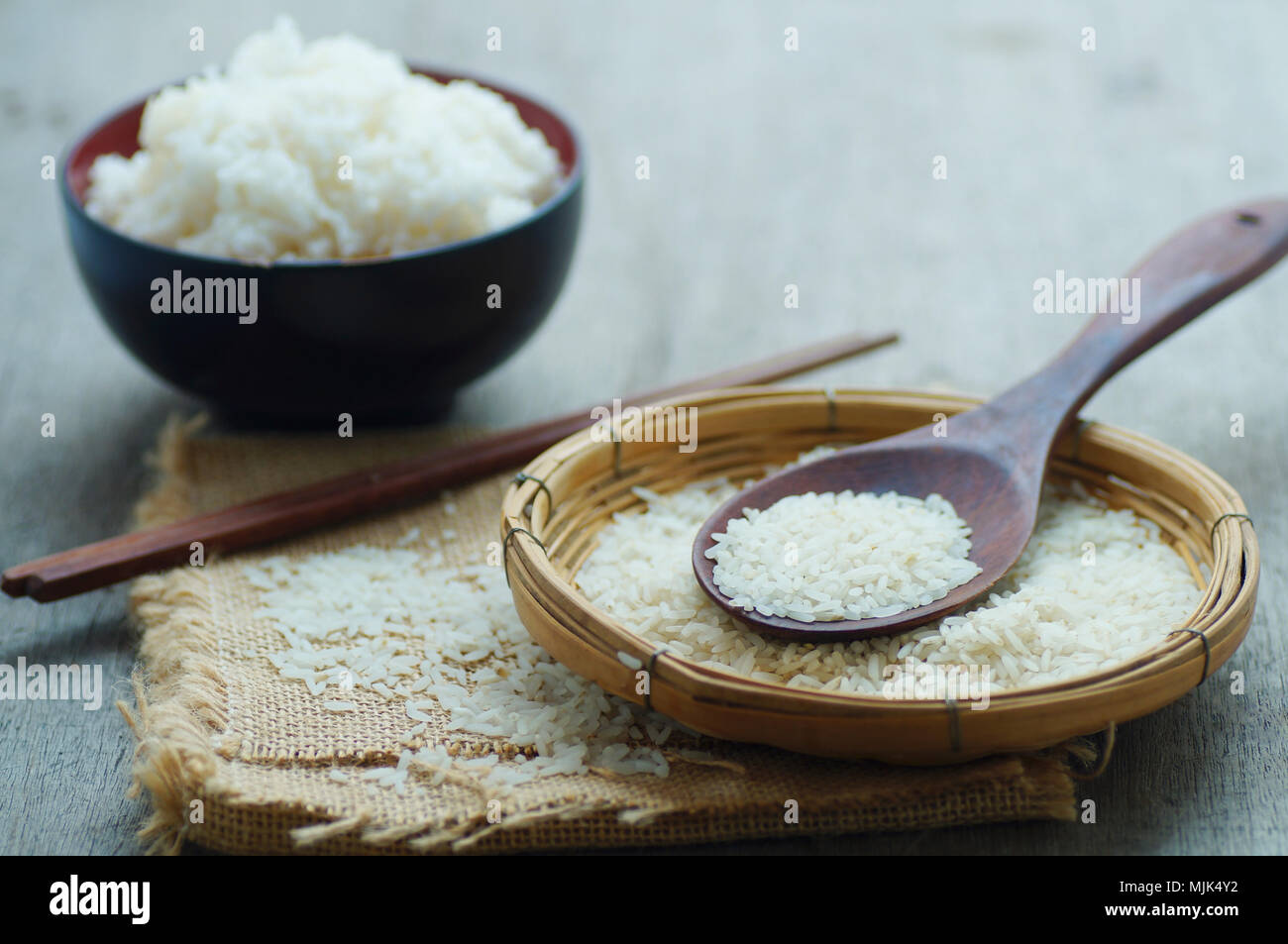 Steam rice hi-res stock photography and images - Alamy