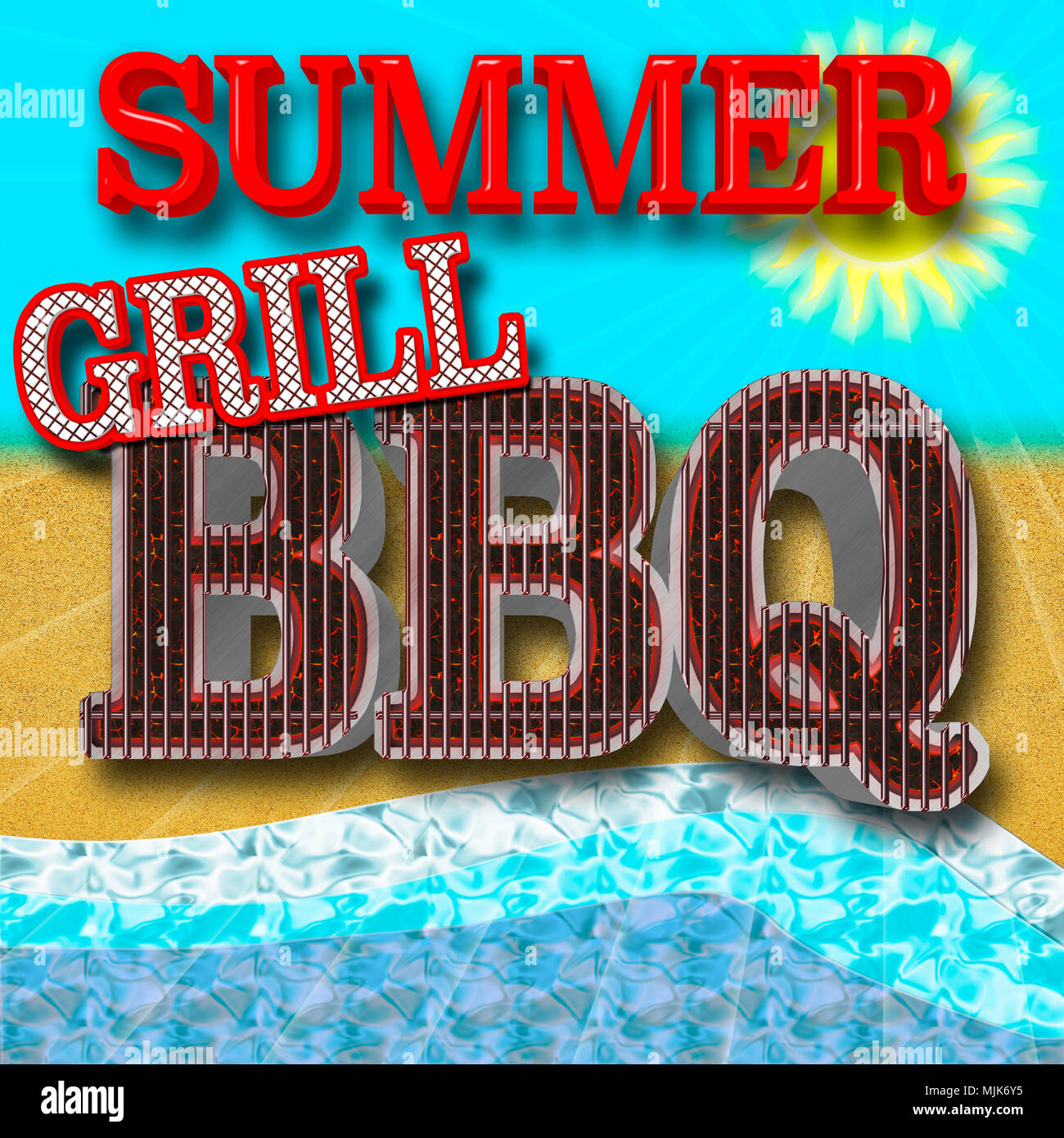 Barbecue banner hi-res stock photography and images - Alamy