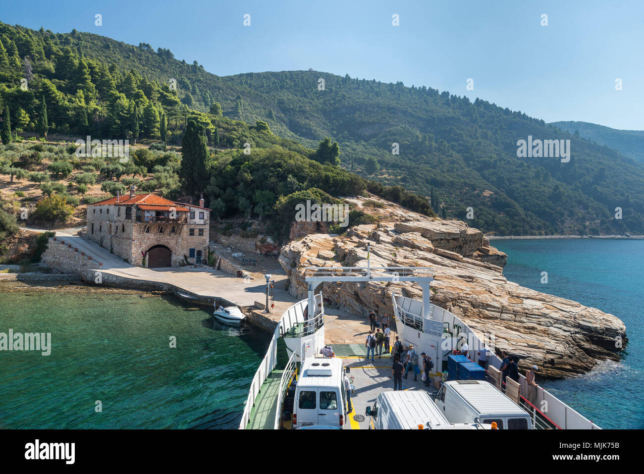 Konstamonitou monastery hi-res stock photography and images - Alamy