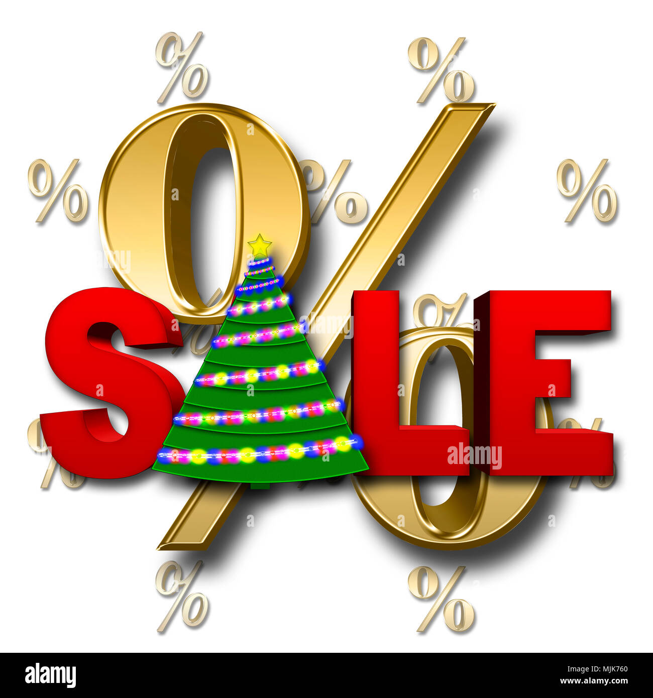 Golden percentages signs hi-res stock photography and images - Alamy