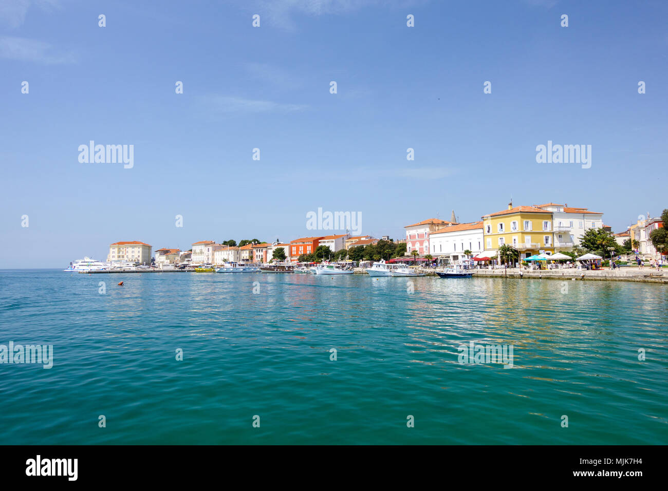 Croatia istria porec harbour street hi-res stock photography and images ...