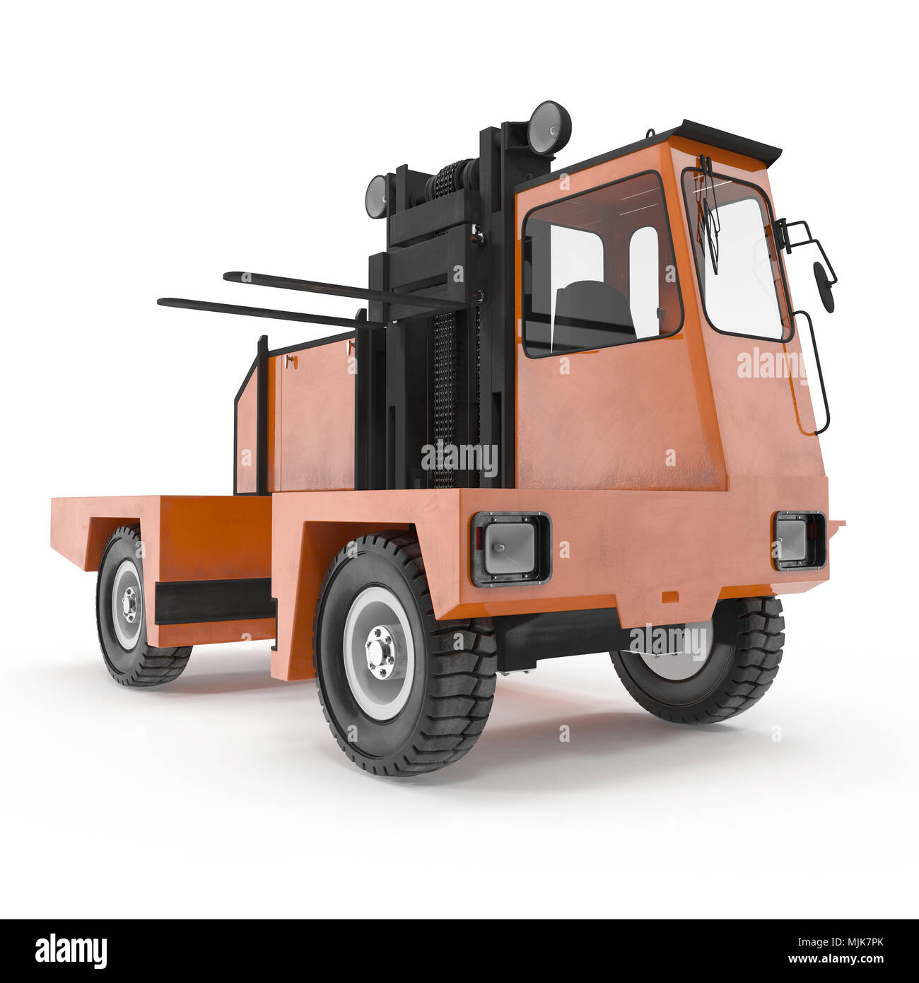Side loader truck hi-res stock photography and images - Alamy