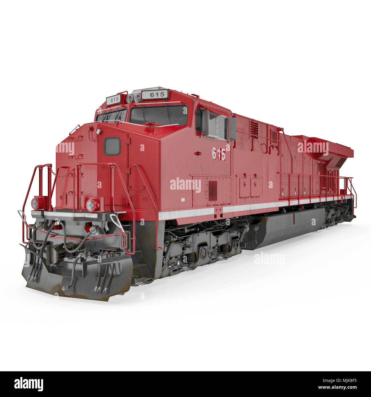 Red diesel locomotive hi-res stock photography and images - Alamy