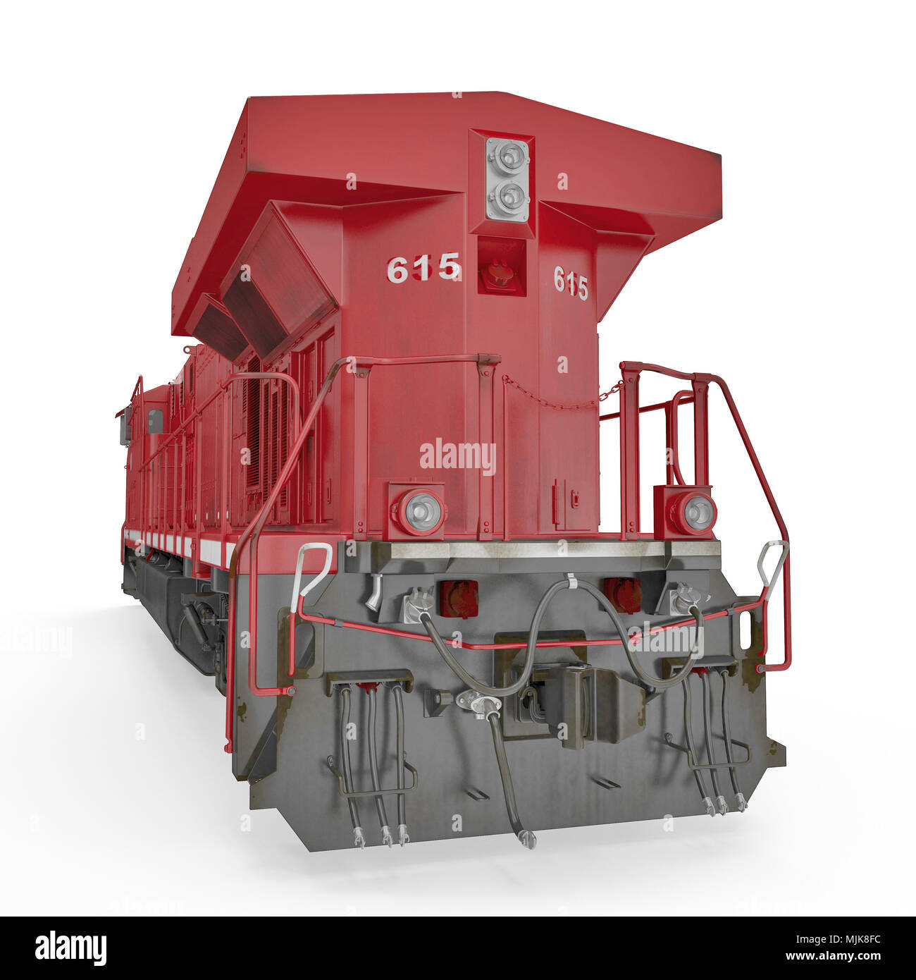 Locomotive on the rear hi-res stock photography and images - Alamy