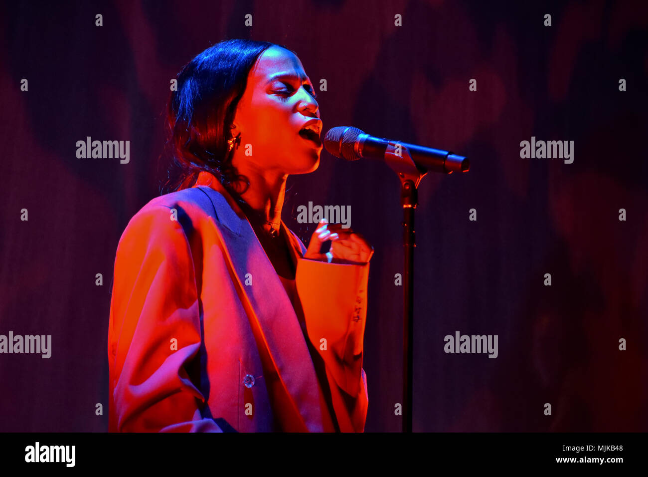 Sabina Ddumba in Louis De Geer concert hall in Norrköping Sweden 2018 ...