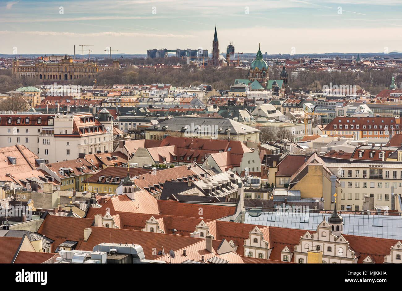 Horizon munich hi-res stock photography and images - Alamy