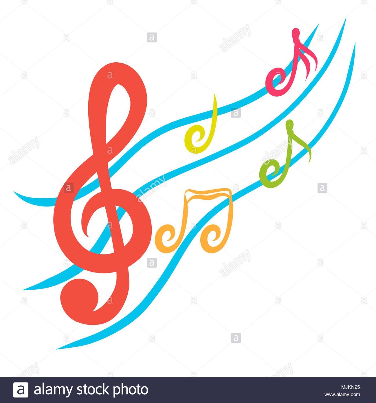 Treble Clef Cut Out Stock Images & Pictures - Alamy
