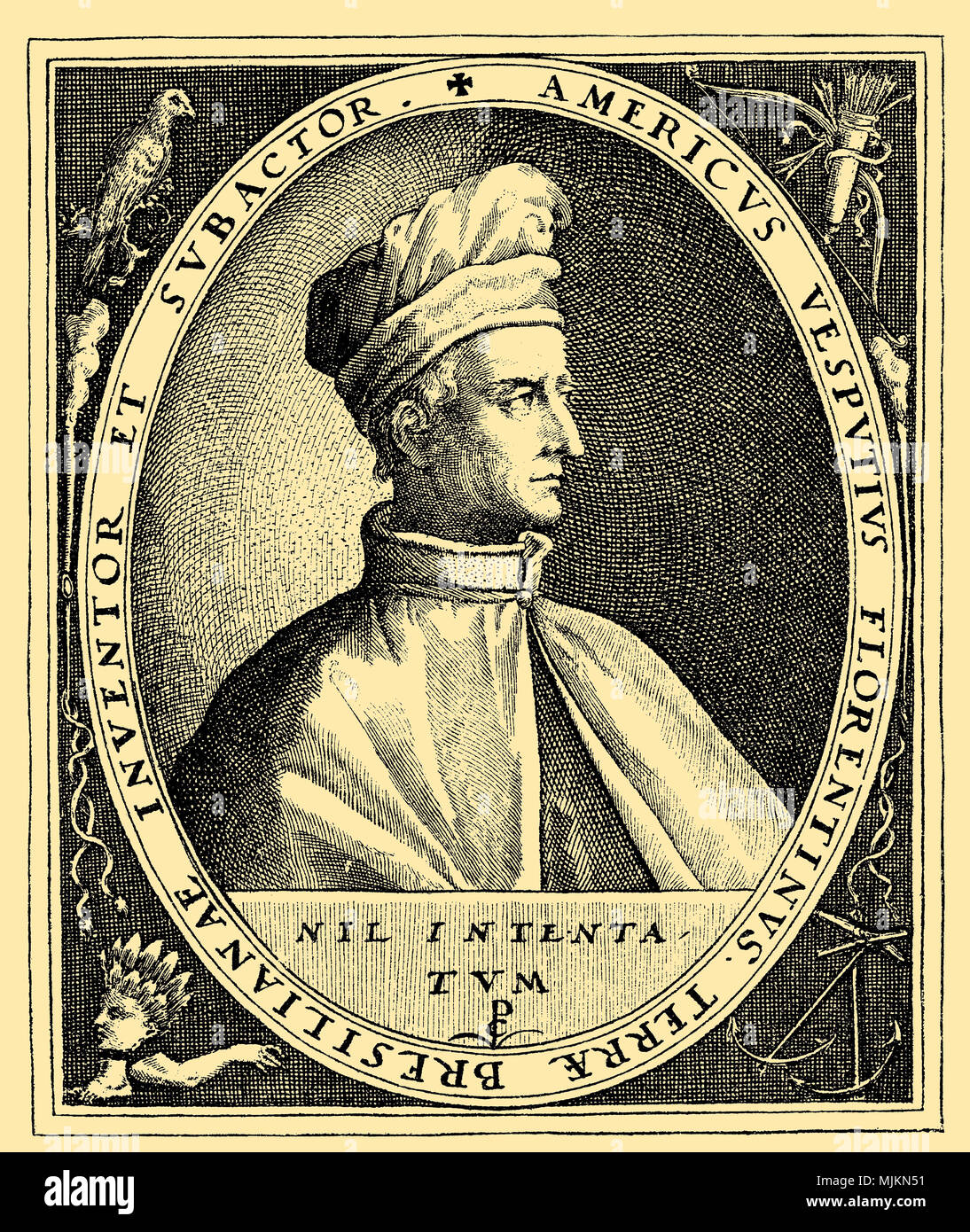 Amerigo Vespucci (born March 9, 1454, died February 22, 1512) , Italian ...