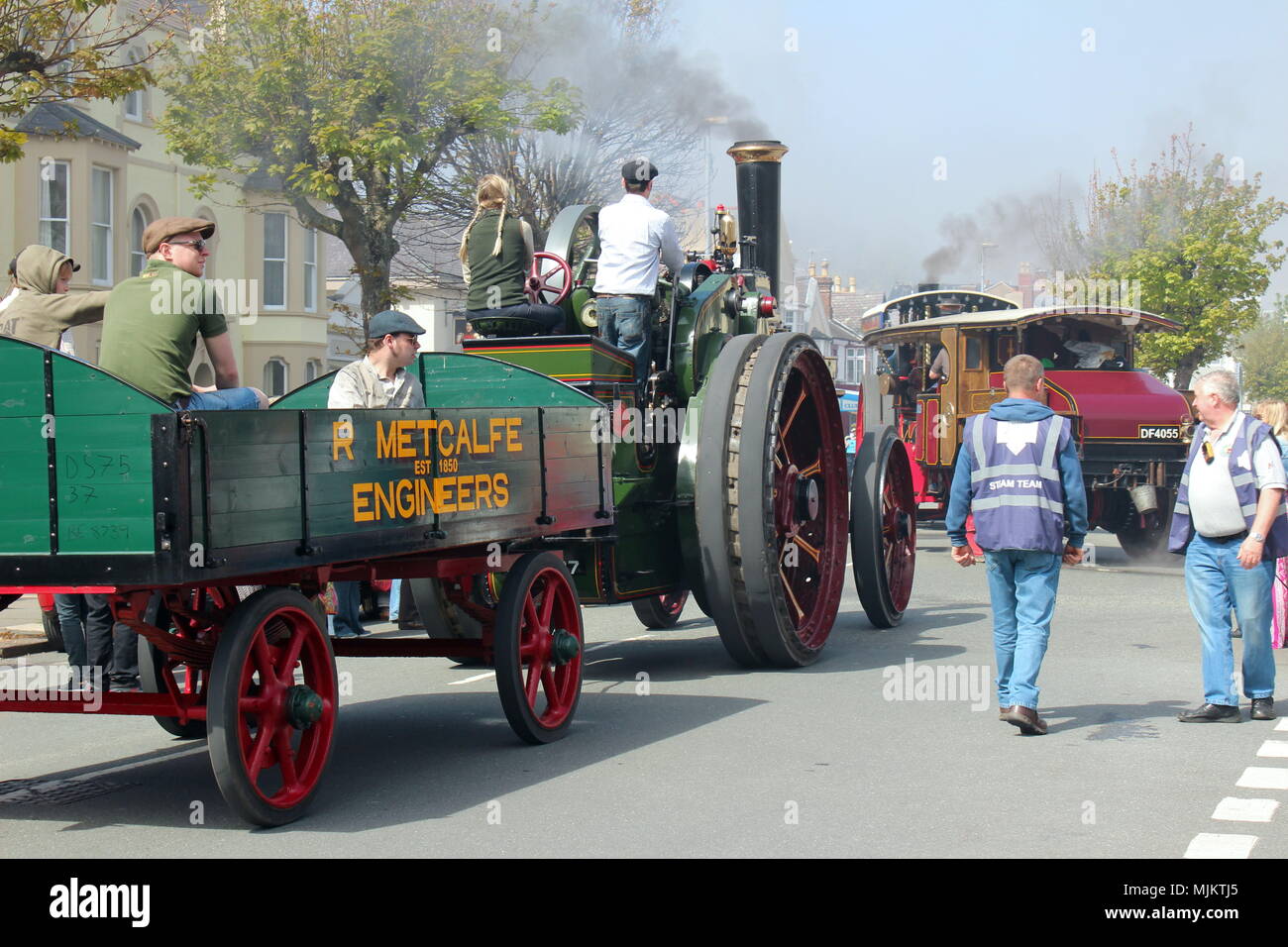 Llandudno Victorian Extravaganza Festival in Llandudno Wales Stock ...