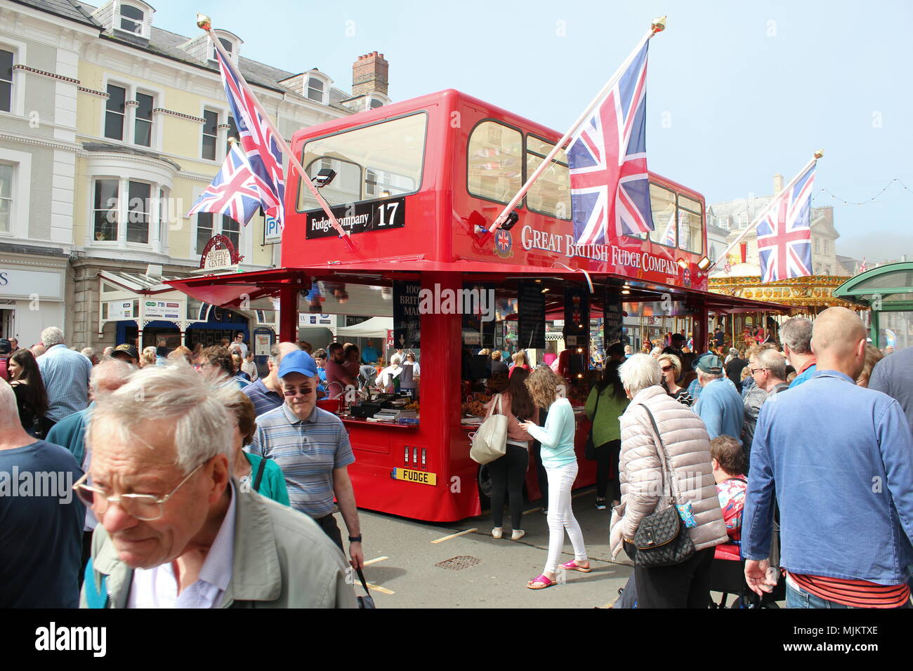 Llandudno Victorian Extravaganza Festival in Llandudno Wales Stock ...