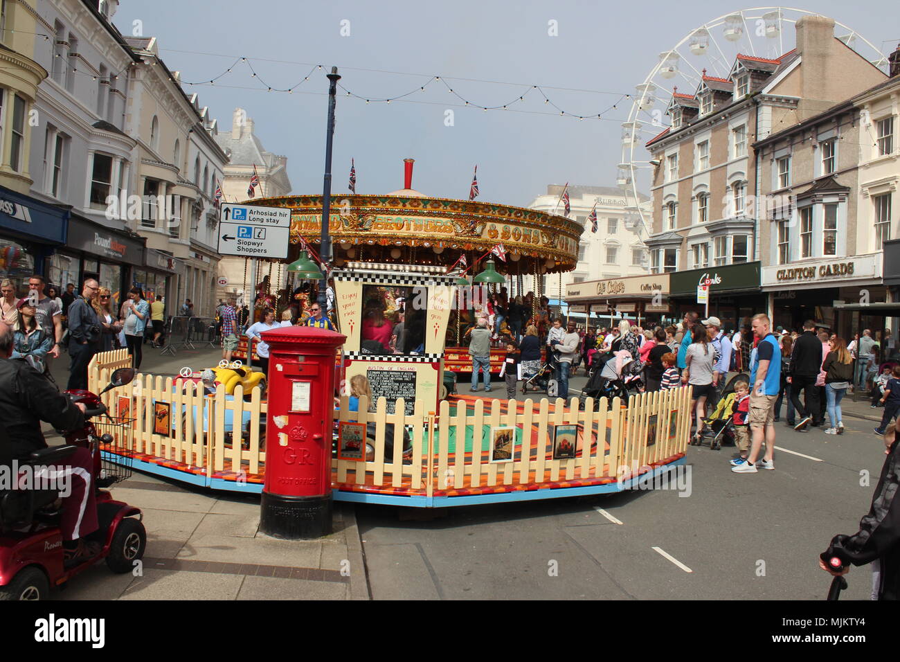Llandudno Victorian Extravaganza Festival in Llandudno Wales Stock ...