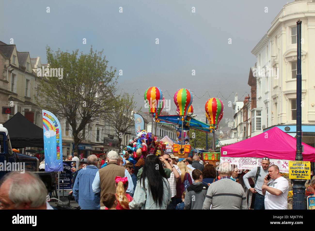 Llandudno Victorian Extravaganza Festival in Llandudno Wales Stock ...