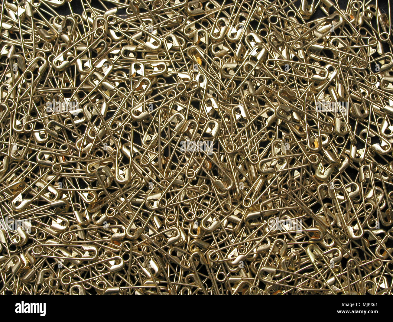Pile of safety pins hi-res stock photography and images - Alamy