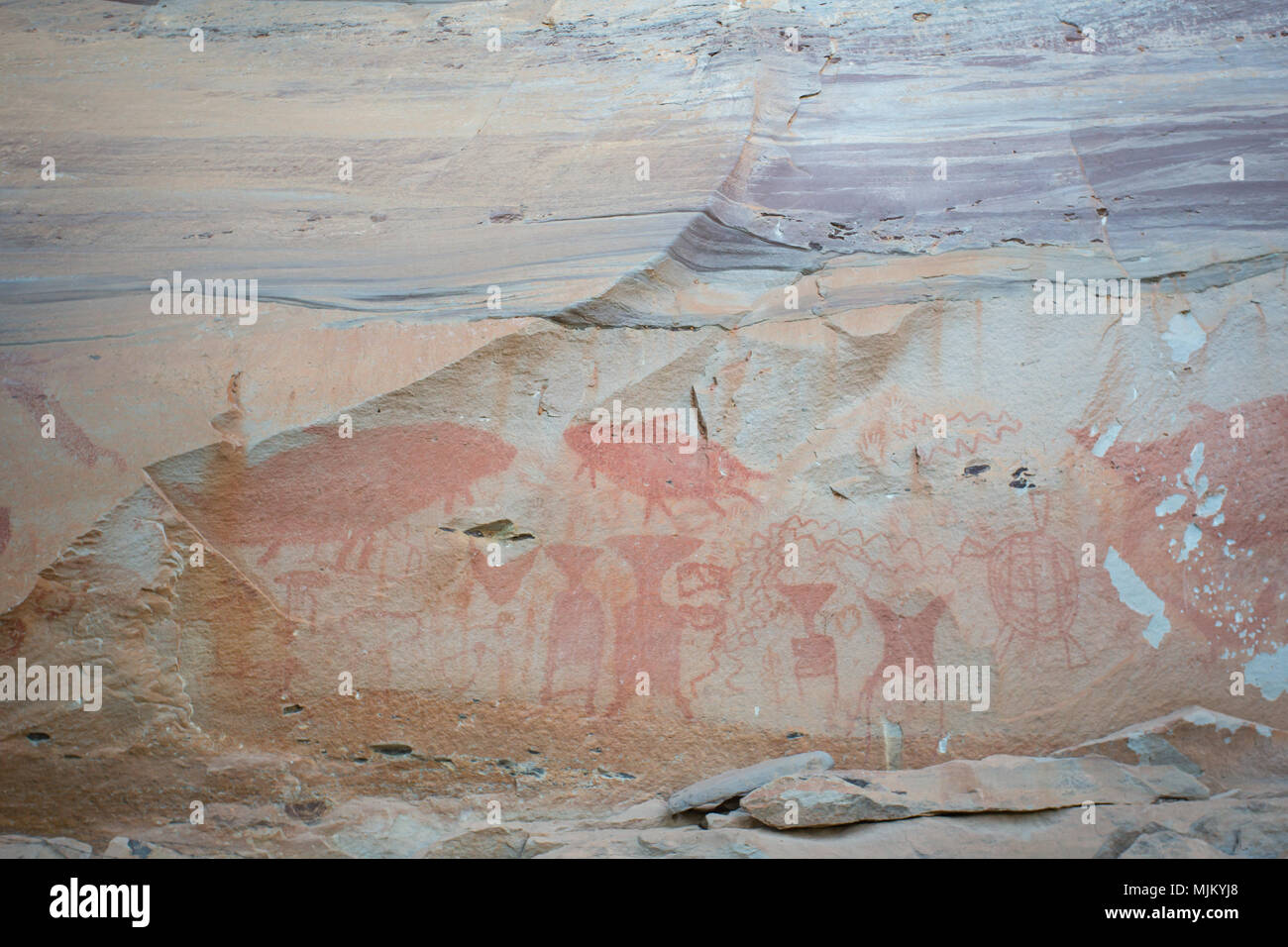 Prehistoric fish painting hi-res stock photography and images - Alamy