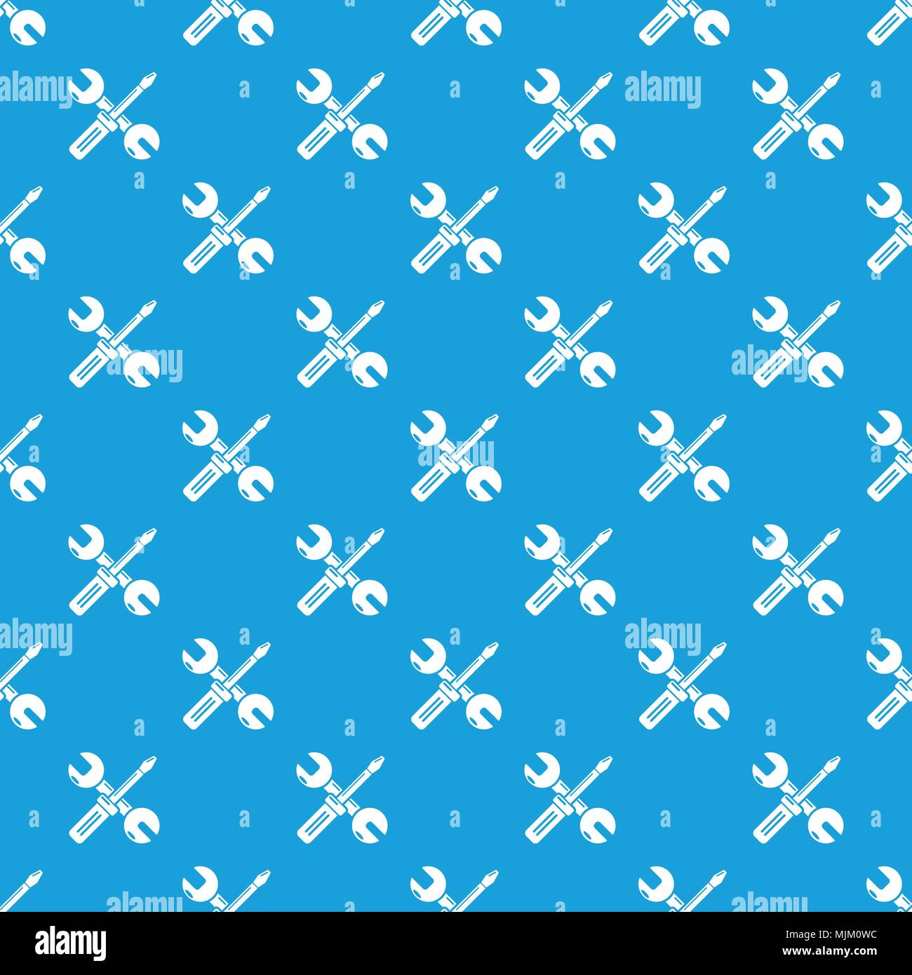 Tools repair pattern vector seamless blue Stock Vector Image & Art - Alamy