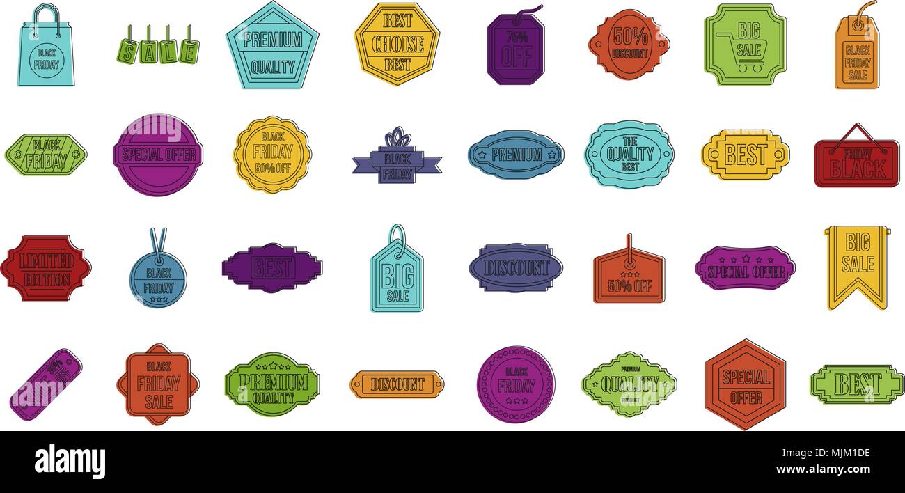 Saleicons Stock Vector Images - Alamy