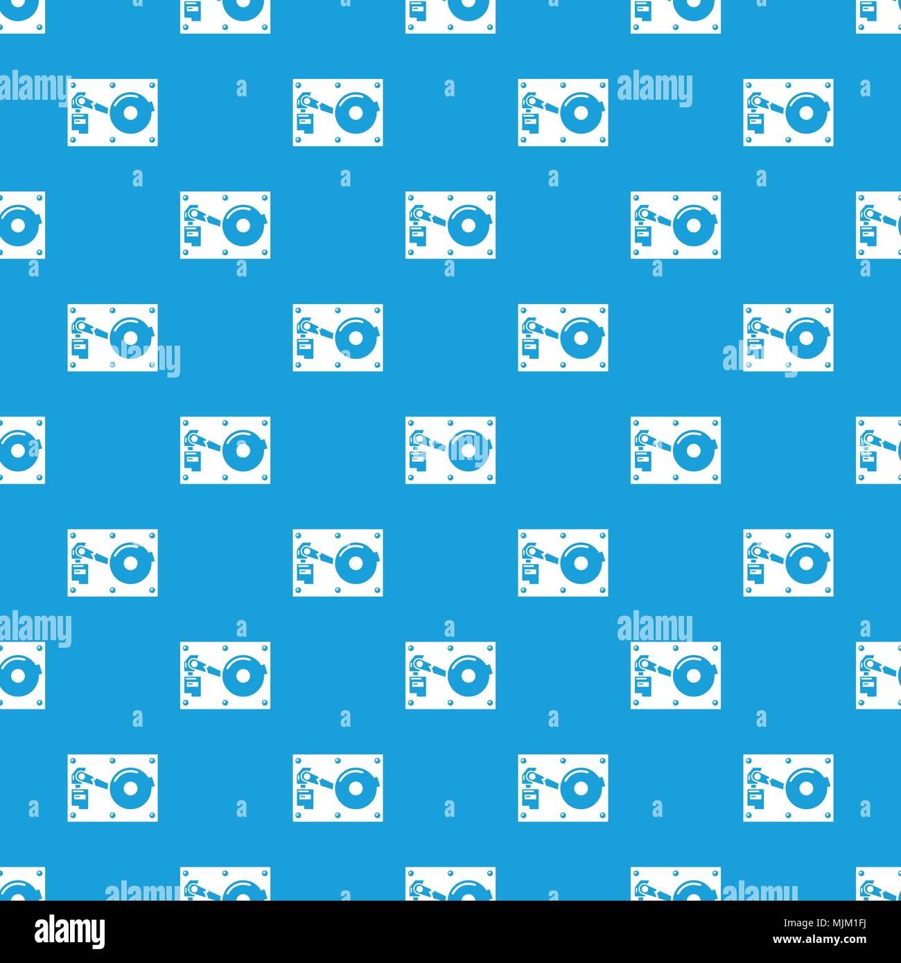 Broken technology pattern vector seamless blue Stock Vector Image & Art ...