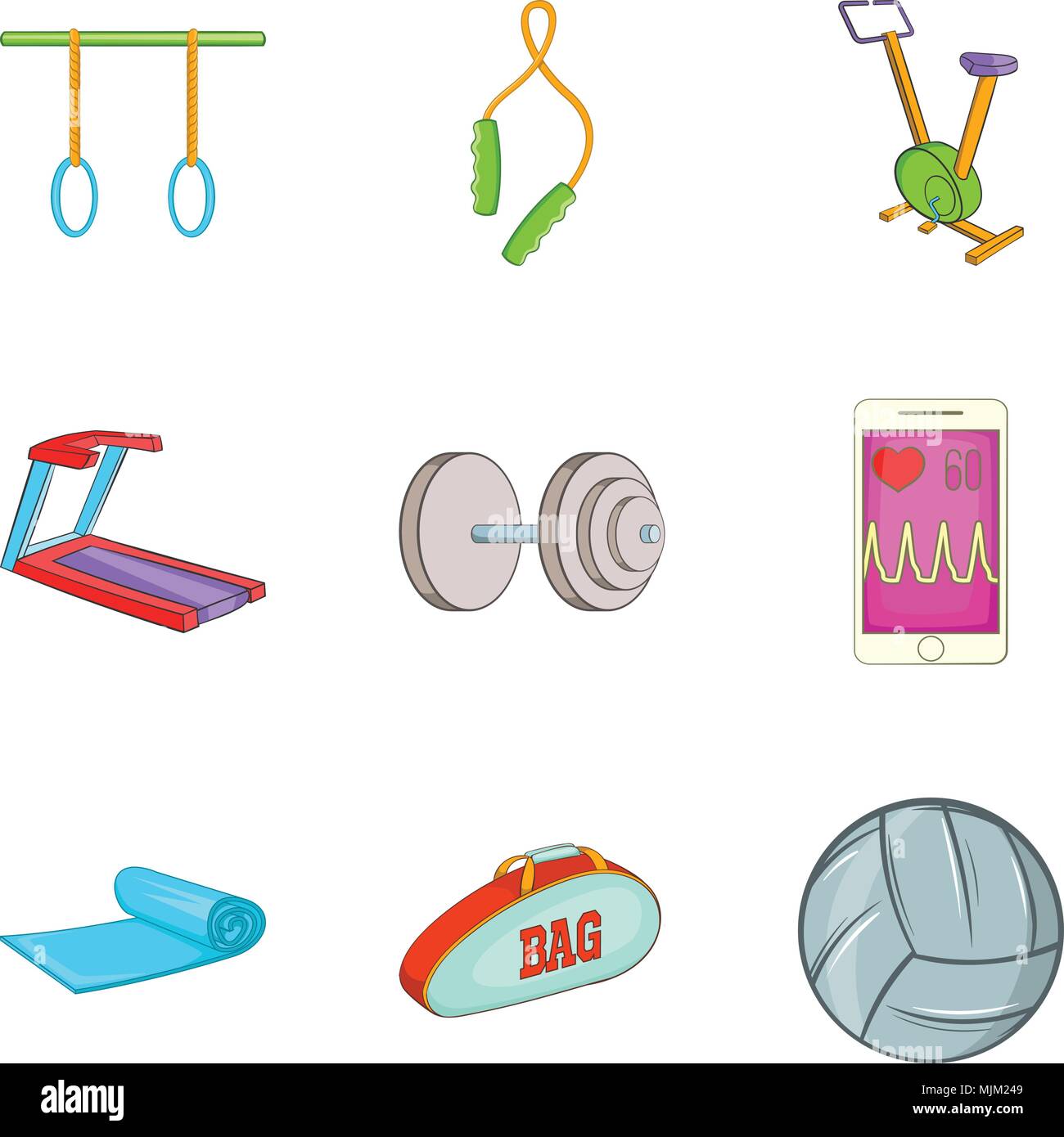 Resist icons set, cartoon style Stock Vector Image & Art - Alamy