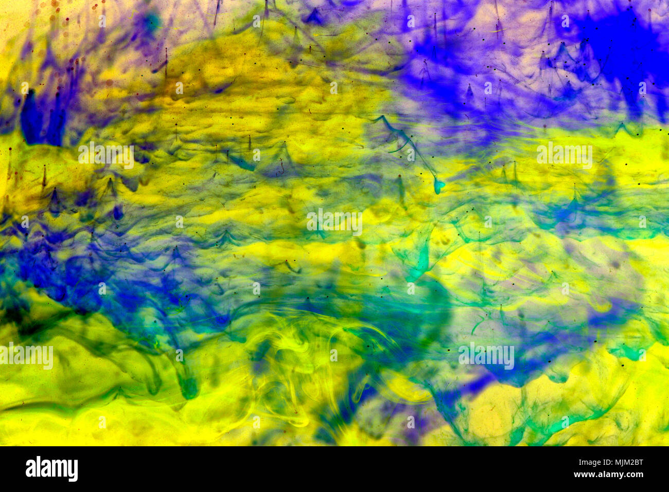 abstract art background in ink colors Stock Photo - Alamy