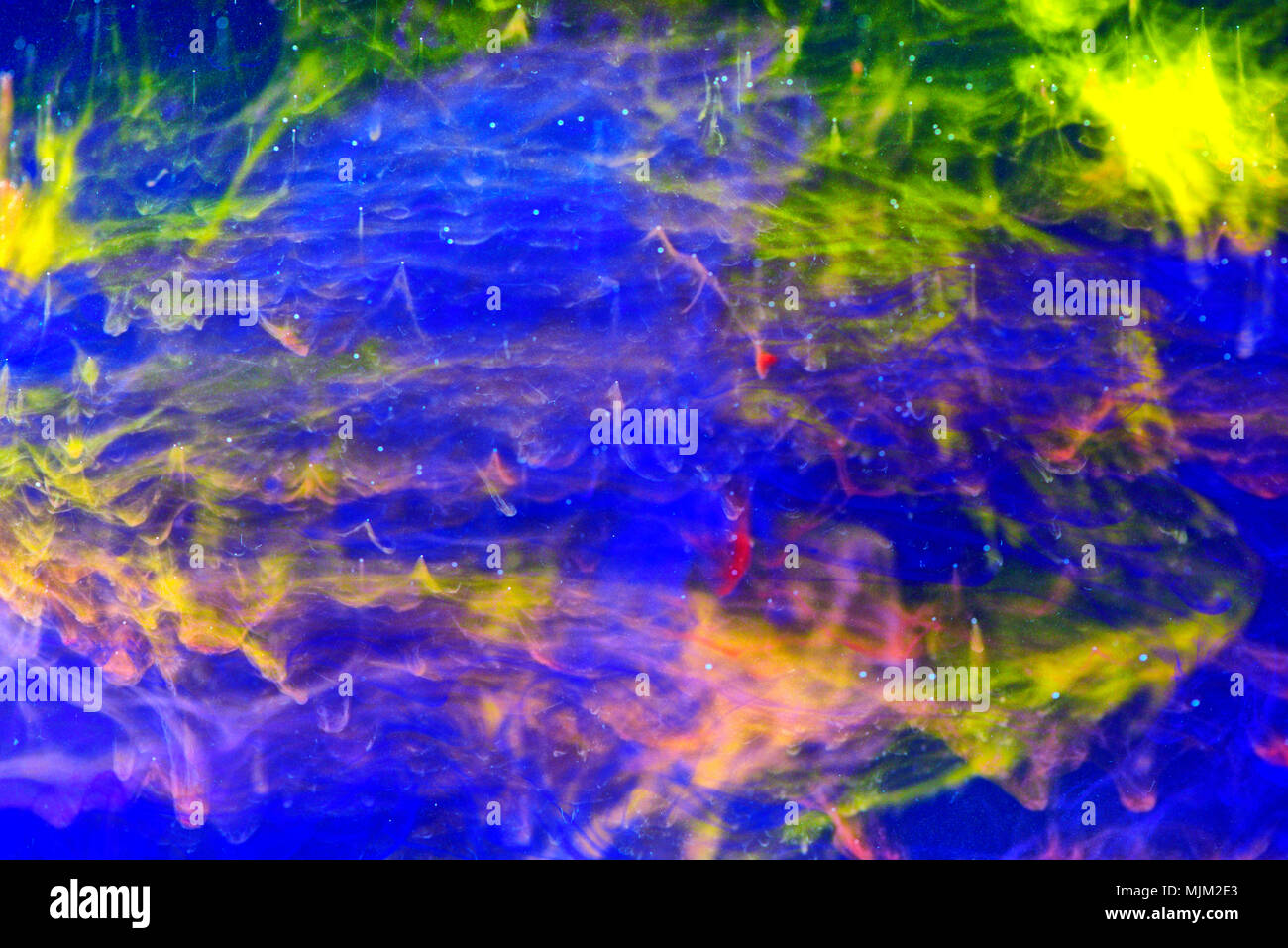 abstract art background in ink colors Stock Photo - Alamy