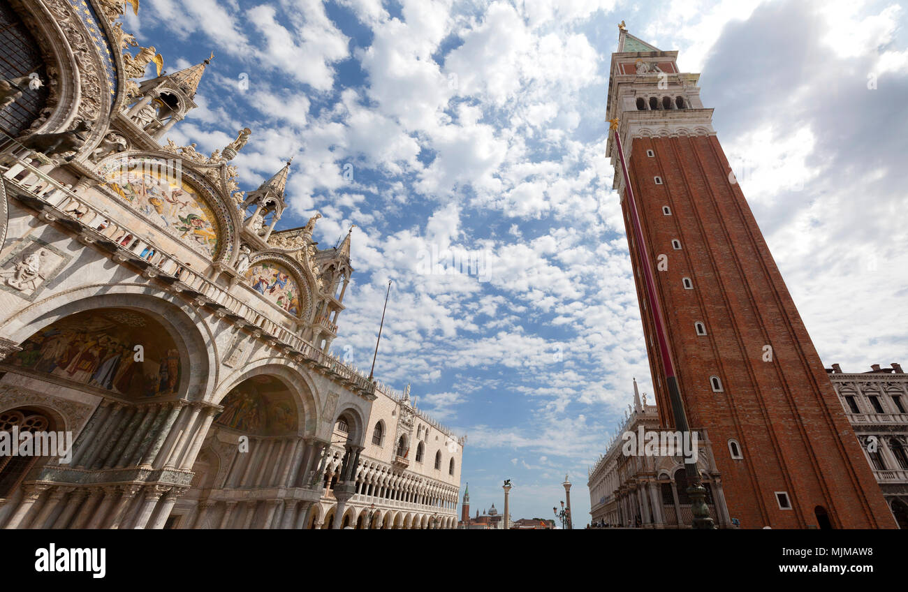 St marks basilica campanile hi-res stock photography and images - Alamy