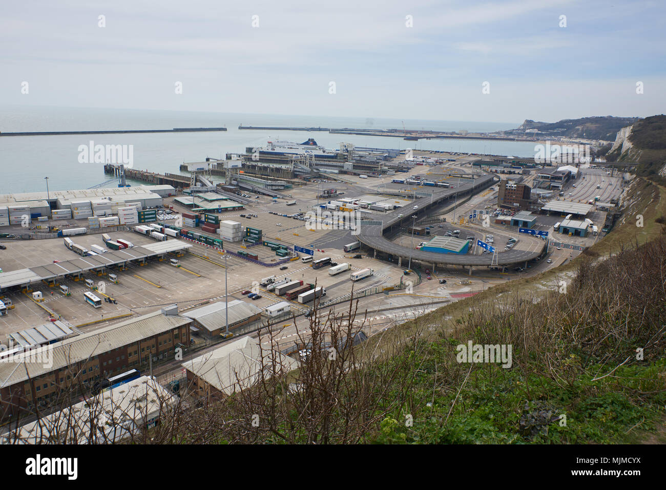 Port of Dover Stock Photo - Alamy