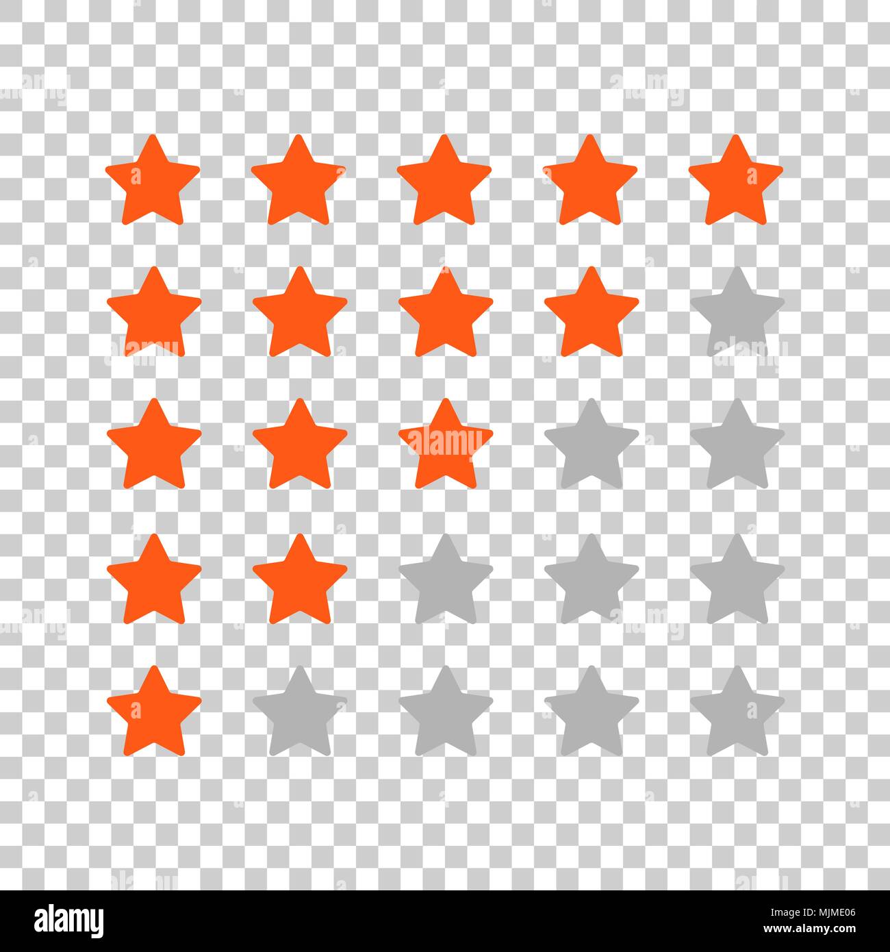 Customer review business concept. Stars rank vector illustration ...