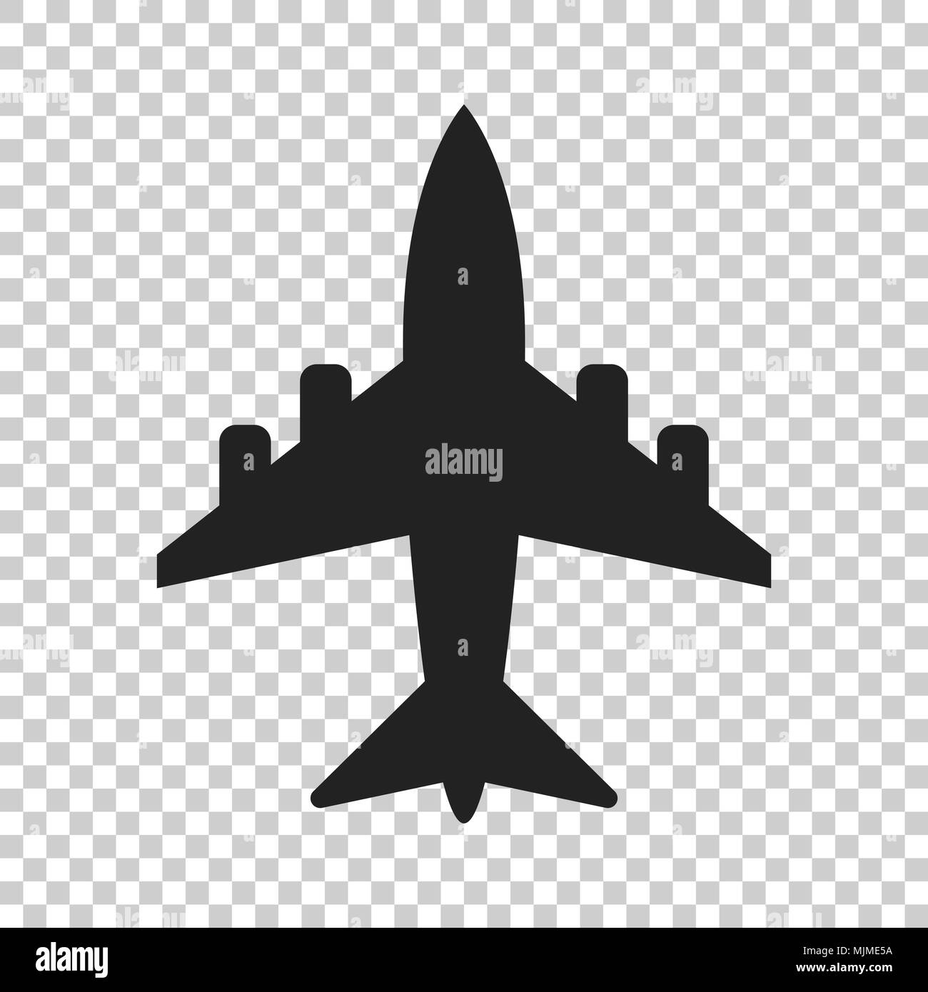 Airplane sign vector icon. Airport plane illustration. Business concept ... Airplane sign vector icon. Airport plane illustration. Business concept ...