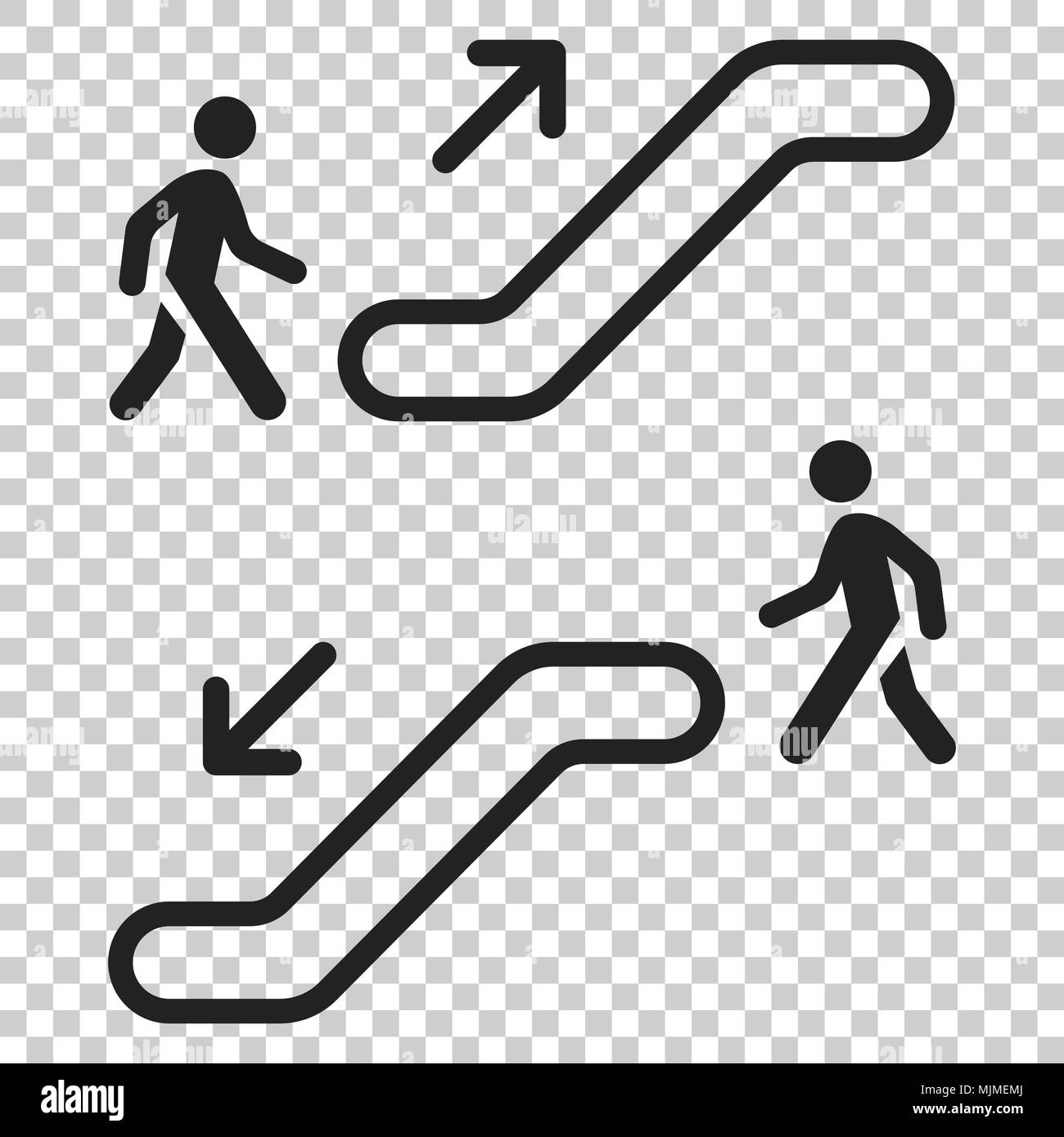 Elevator entrance subway station Stock Vector Images - Alamy