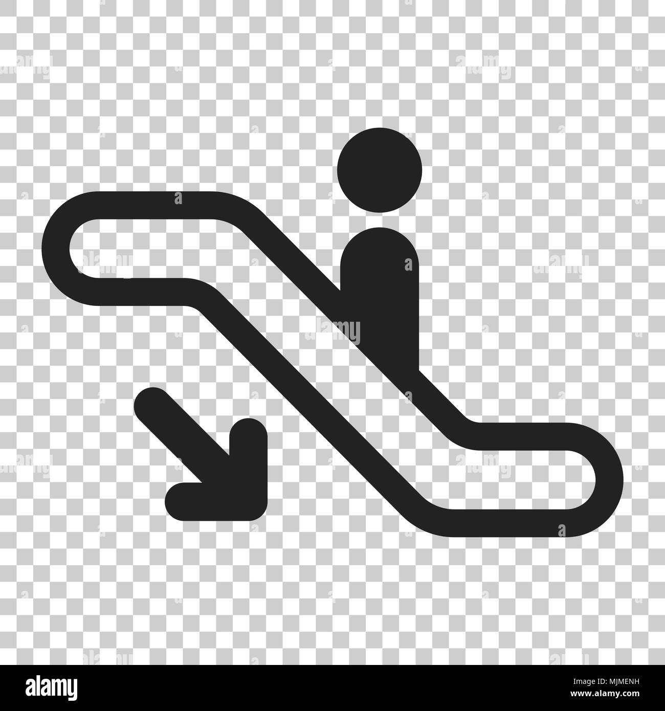 Elevator entrance subway station Stock Vector Images - Alamy