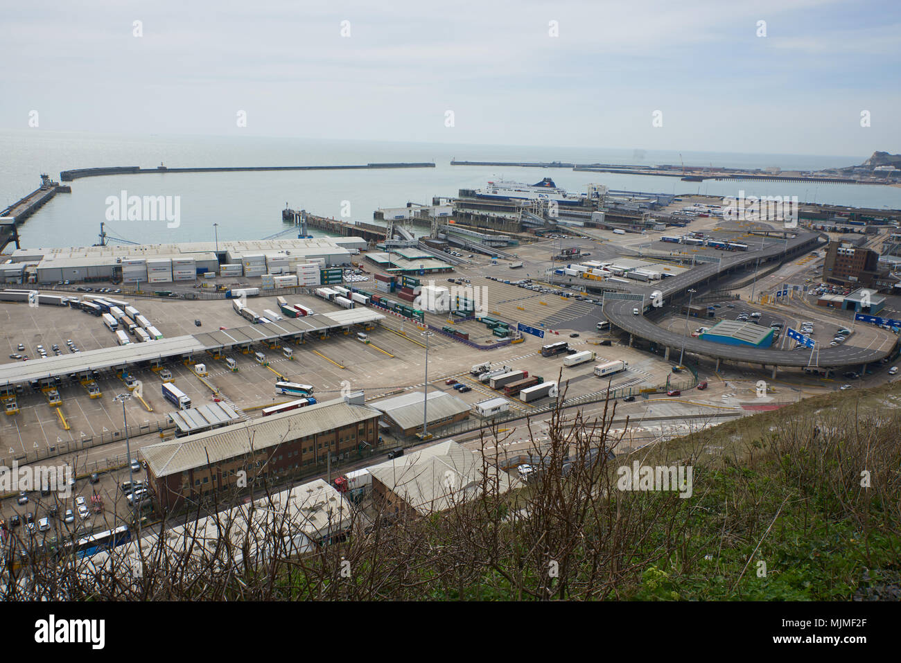 Port of Dover Stock Photo - Alamy