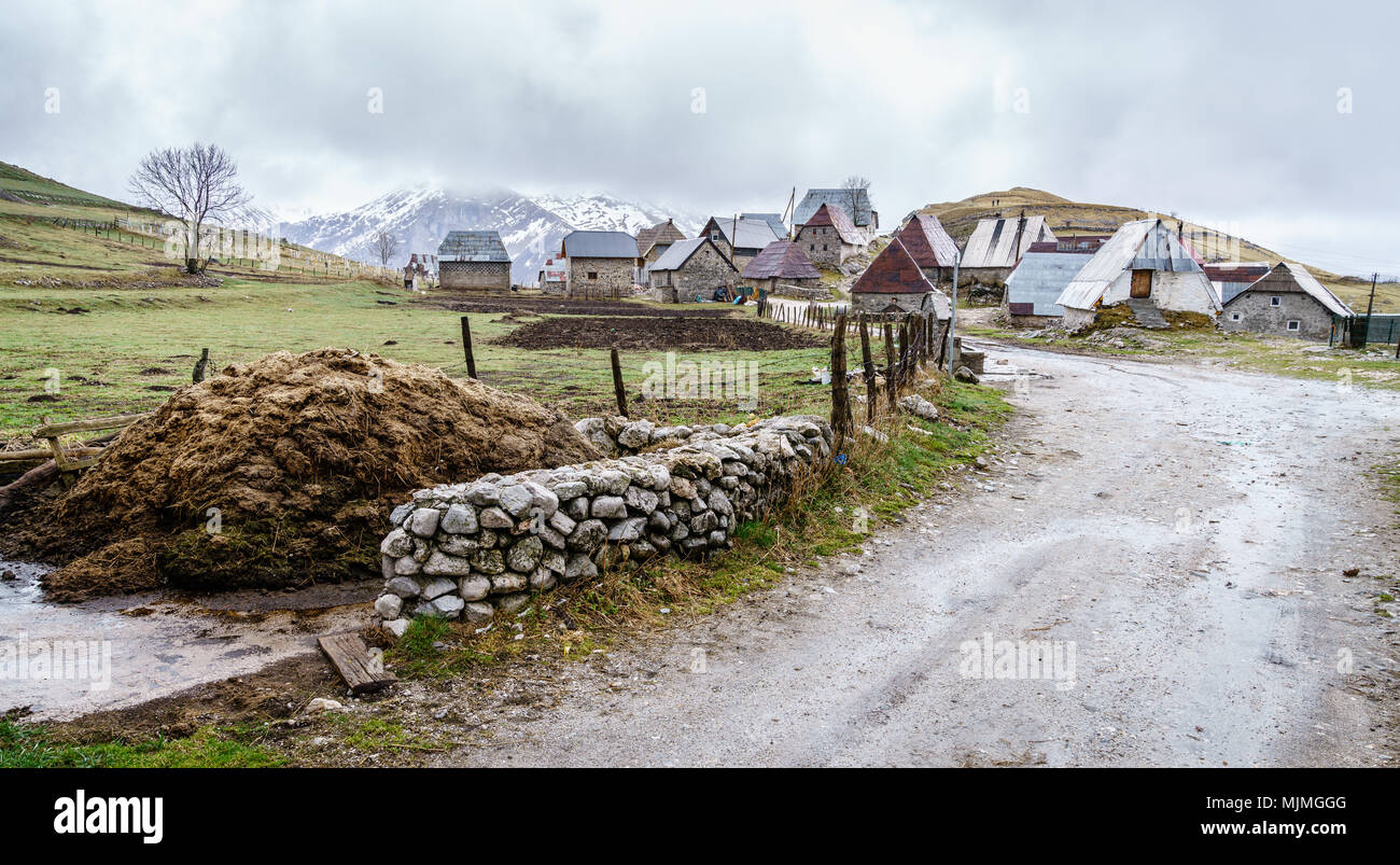 Old buildings in rural village hi-res stock photography and images - Alamy