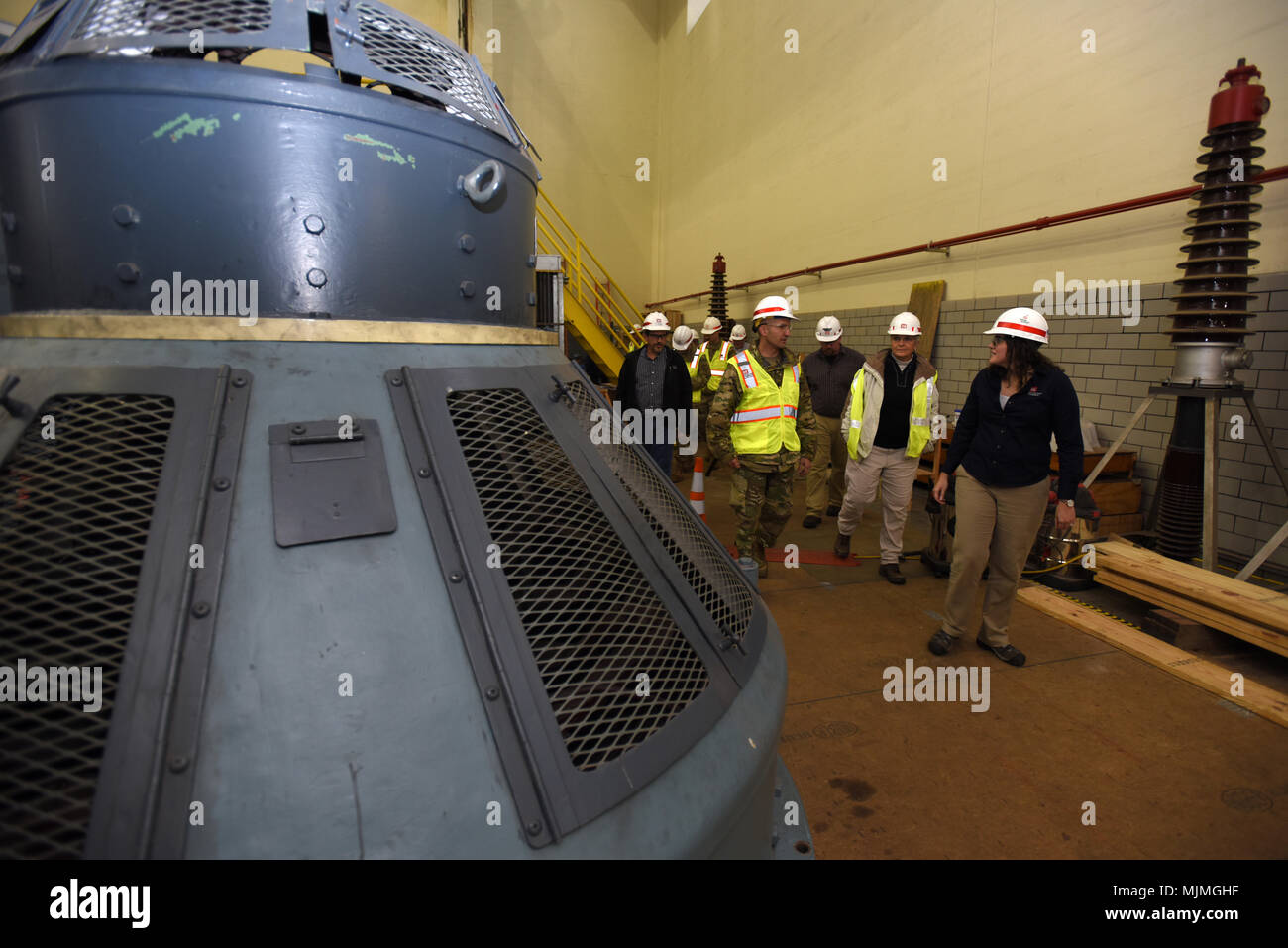 Col. Paul Kremer (Left), U.S. Army Corps of Engineers Great Lakes and ...