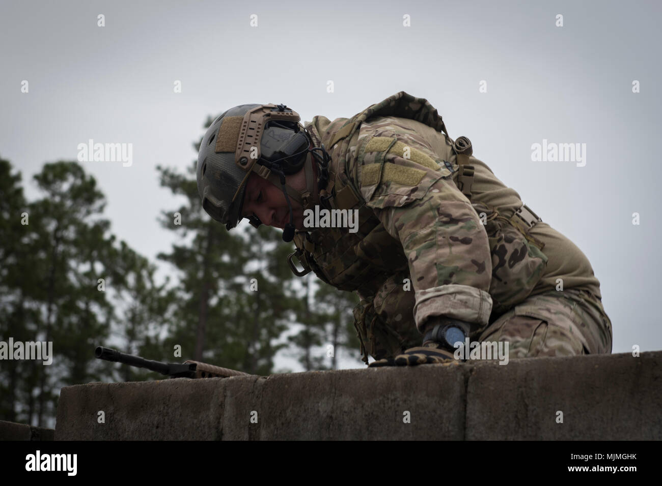 A survival, evasion, resistance and escape specialist with the 1st ...