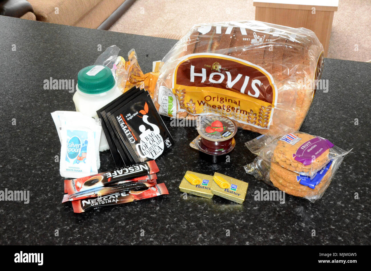 Food items hi-res stock photography and images - Alamy