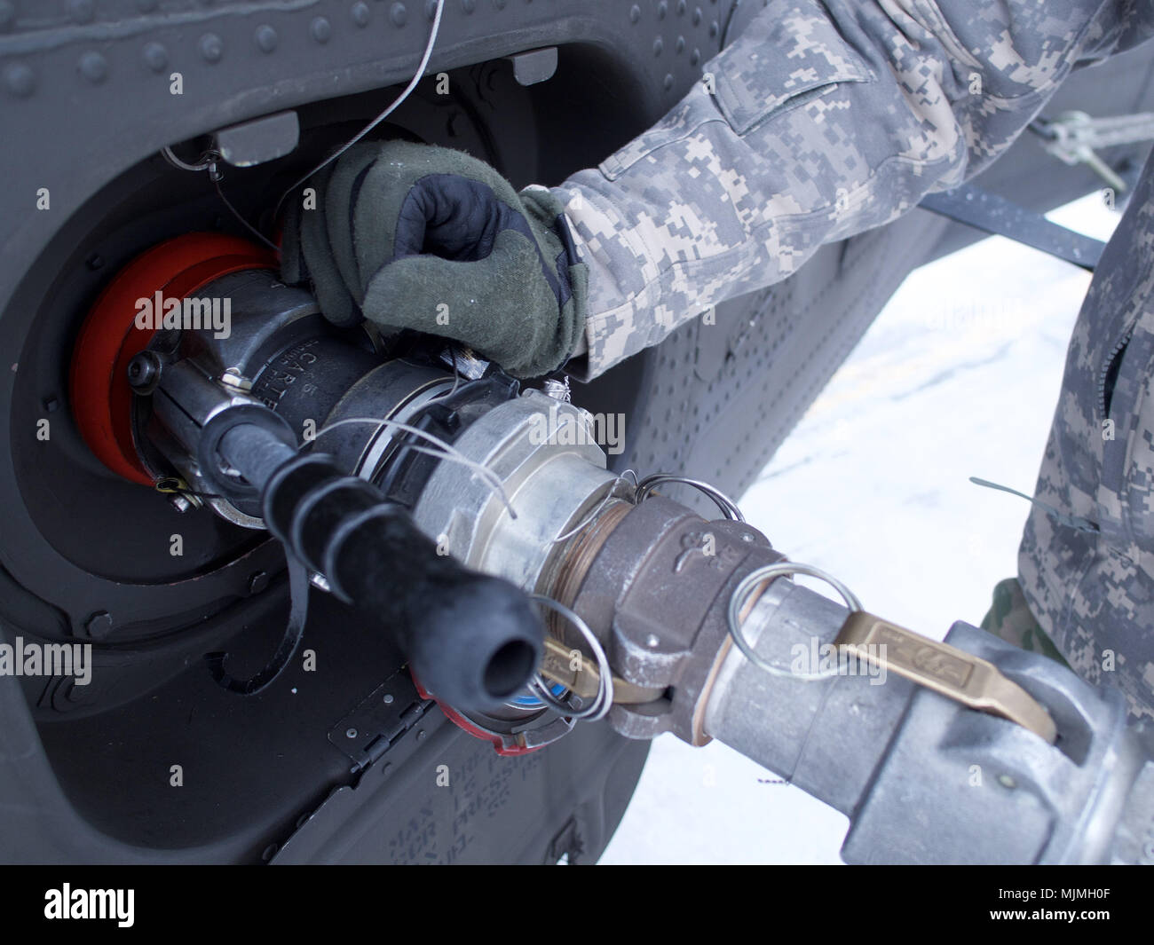 Alaska Army National Guard Sgt. Cody Foster, a petroleum supply ...