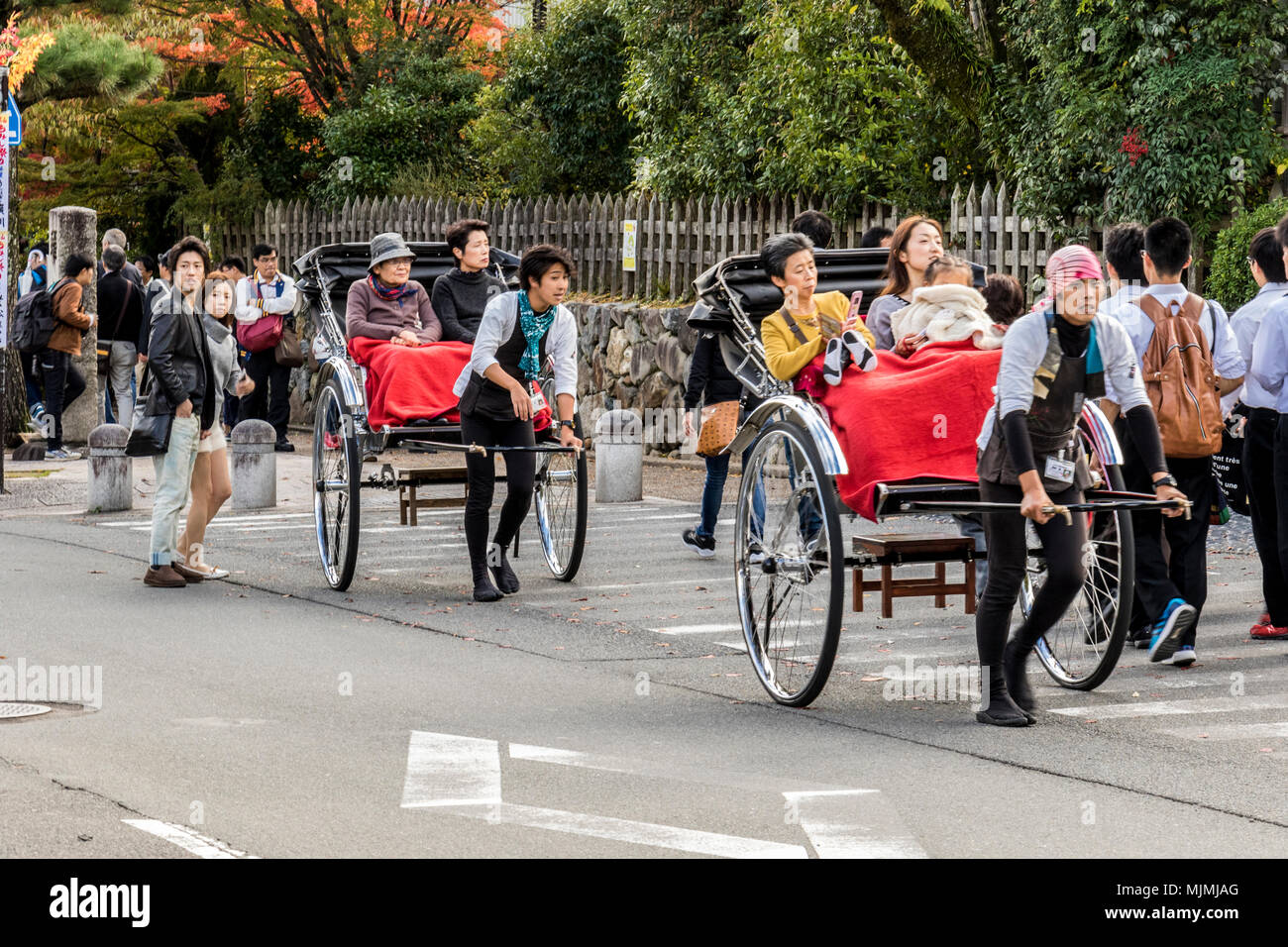 Arashiyama Rickshaws High Resolution Stock Photography and Images - Alamy
