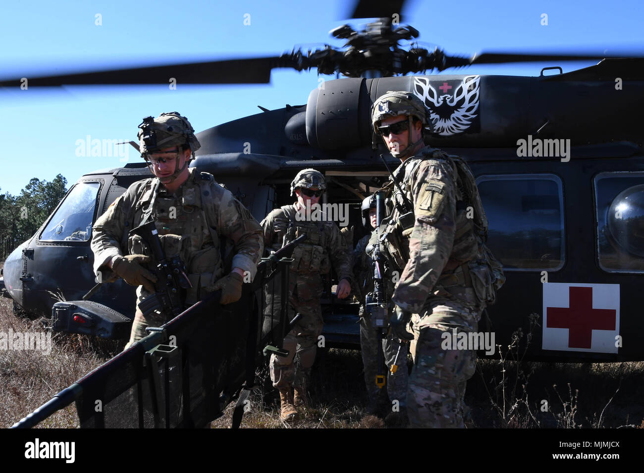 Soldiers with the 3rd Battalion, 82nd General Support Aviation ...