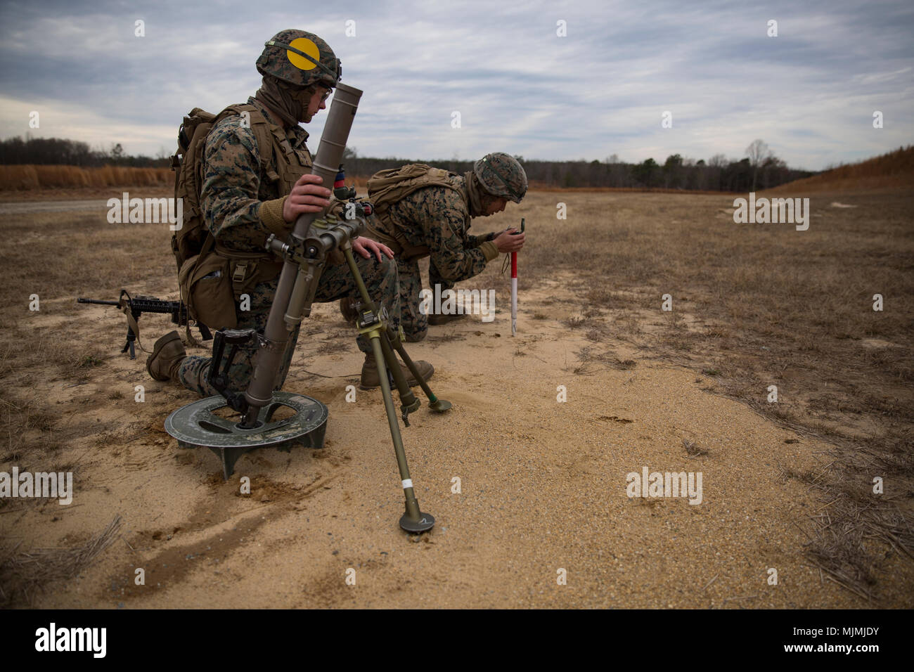 U.S. Marine Corps PFC. Jeffrey Bryant and Lance Cpl. Jorge Fierra III ...