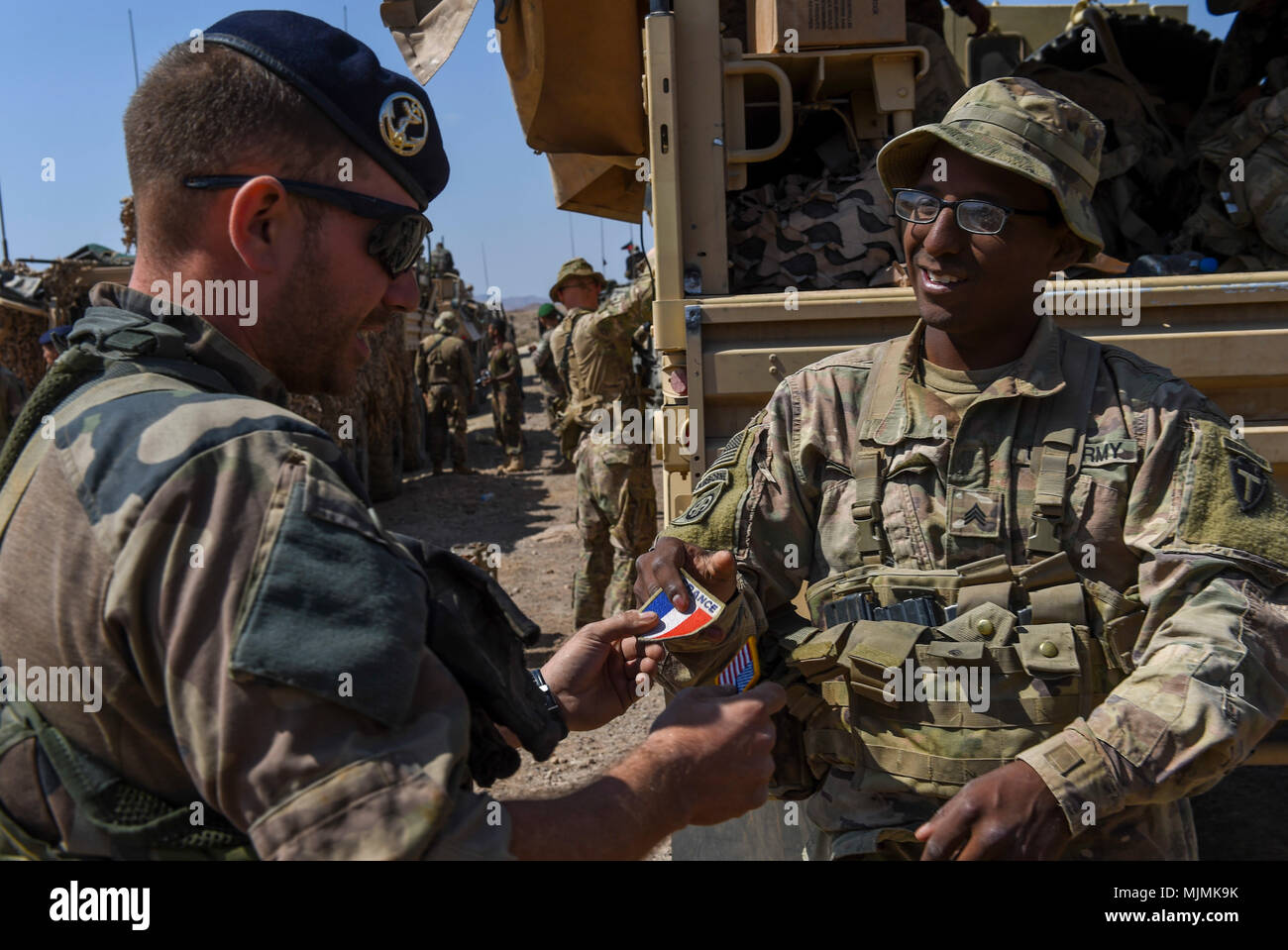 American troop movements hi-res stock photography and images - Alamy