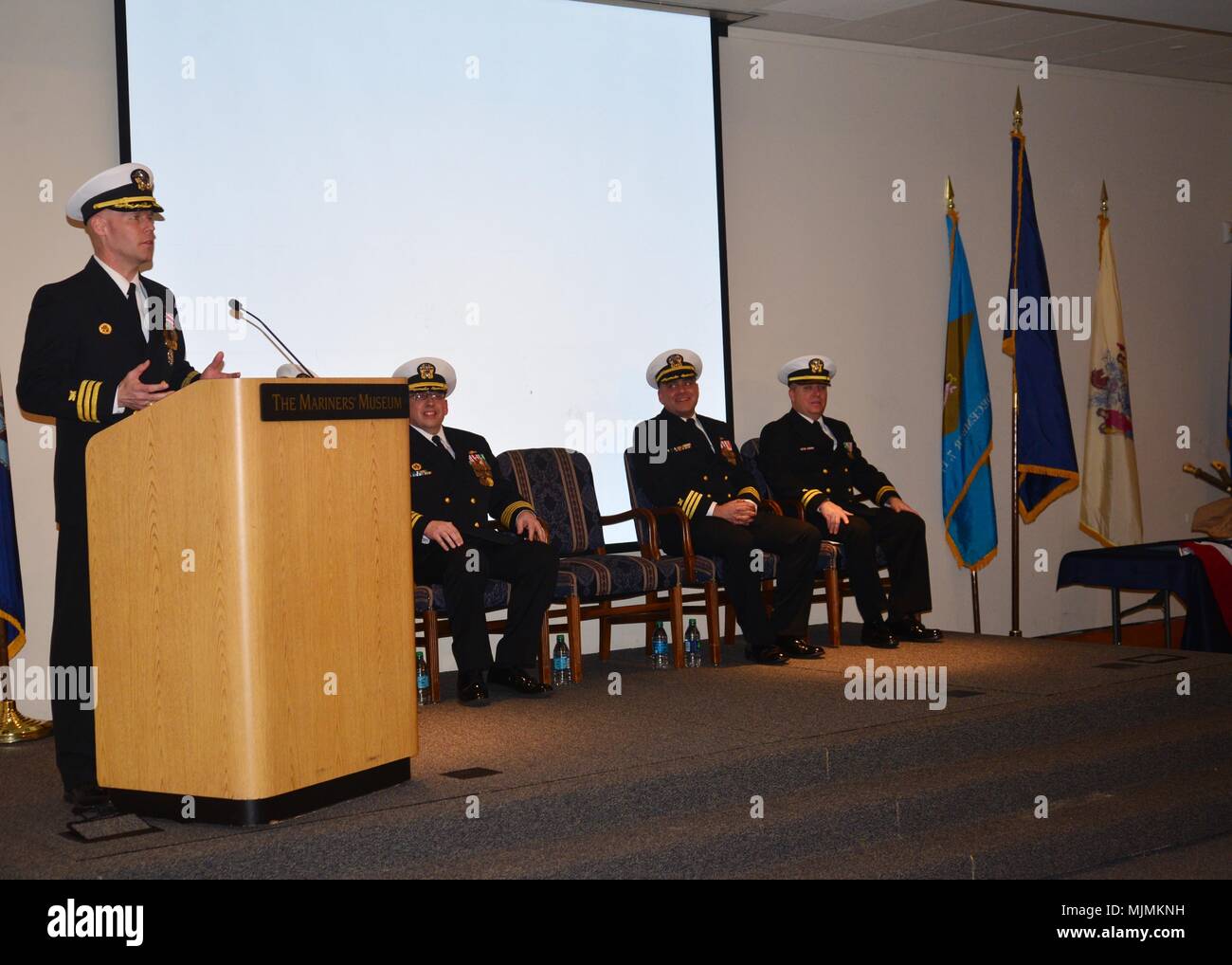 171208-N-AT856-024 NEWPORT NEWS, Va (December 8, 2017) - Cmdr. Troy ...